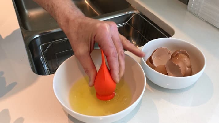 Dr. Bernstein Preparing A Low Cholesterol Meal